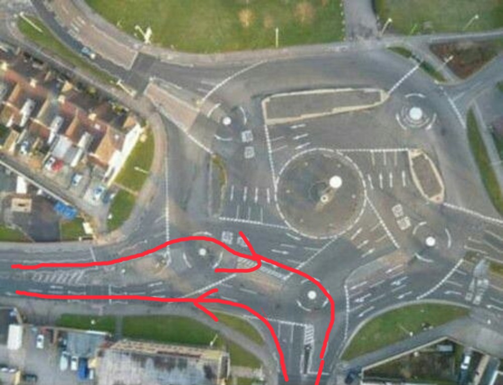 Magic Roundabout in Milton Keynes I think? - #180274524 added by ...