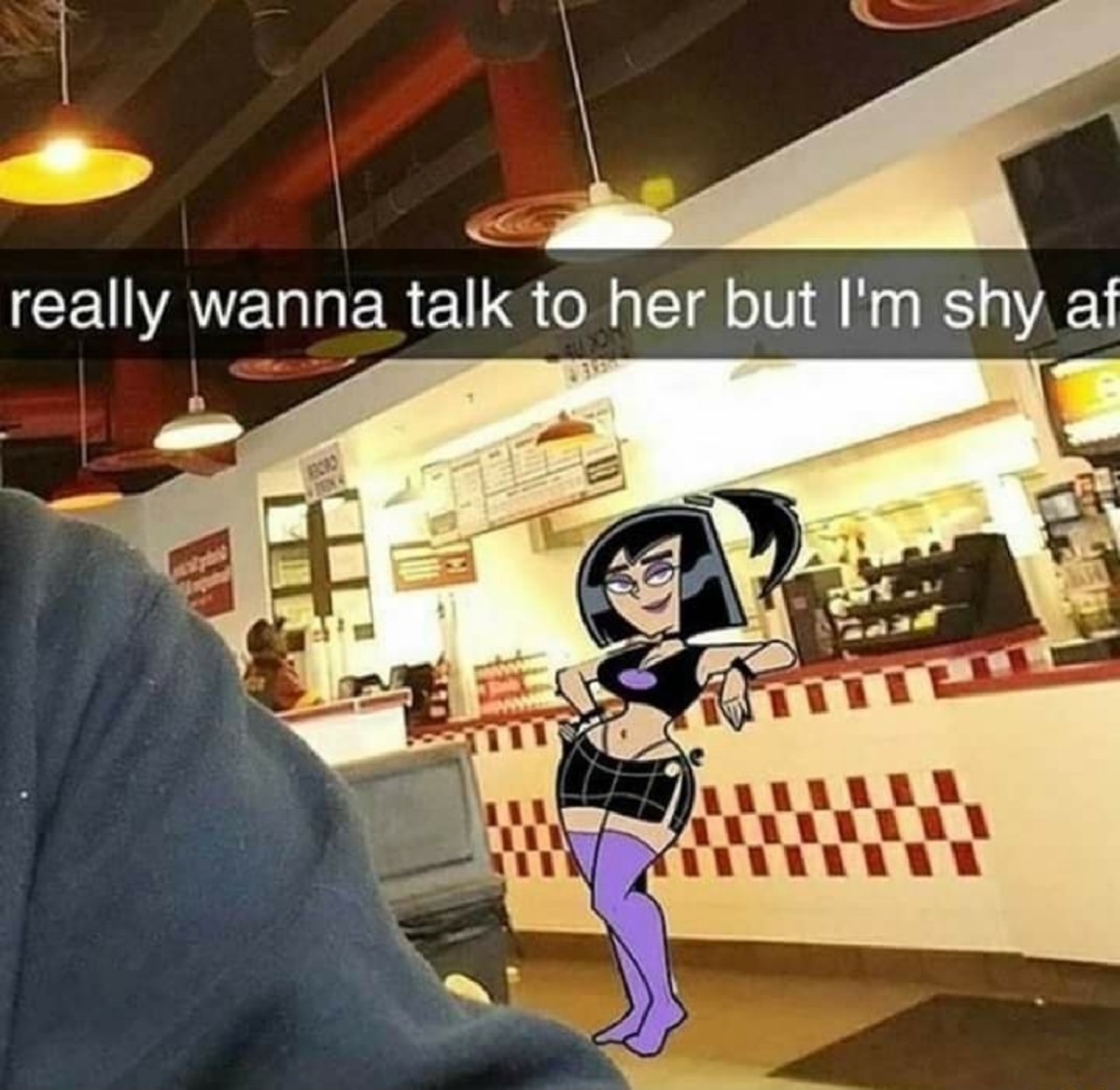 Big tiddy goth gf