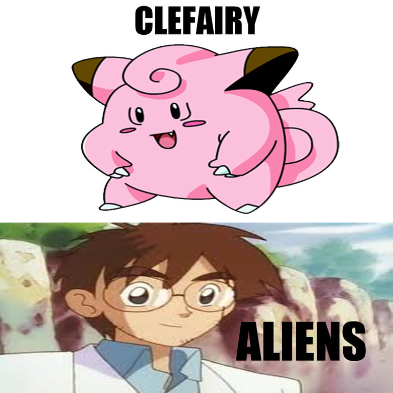 Clefairy? ALIENS!