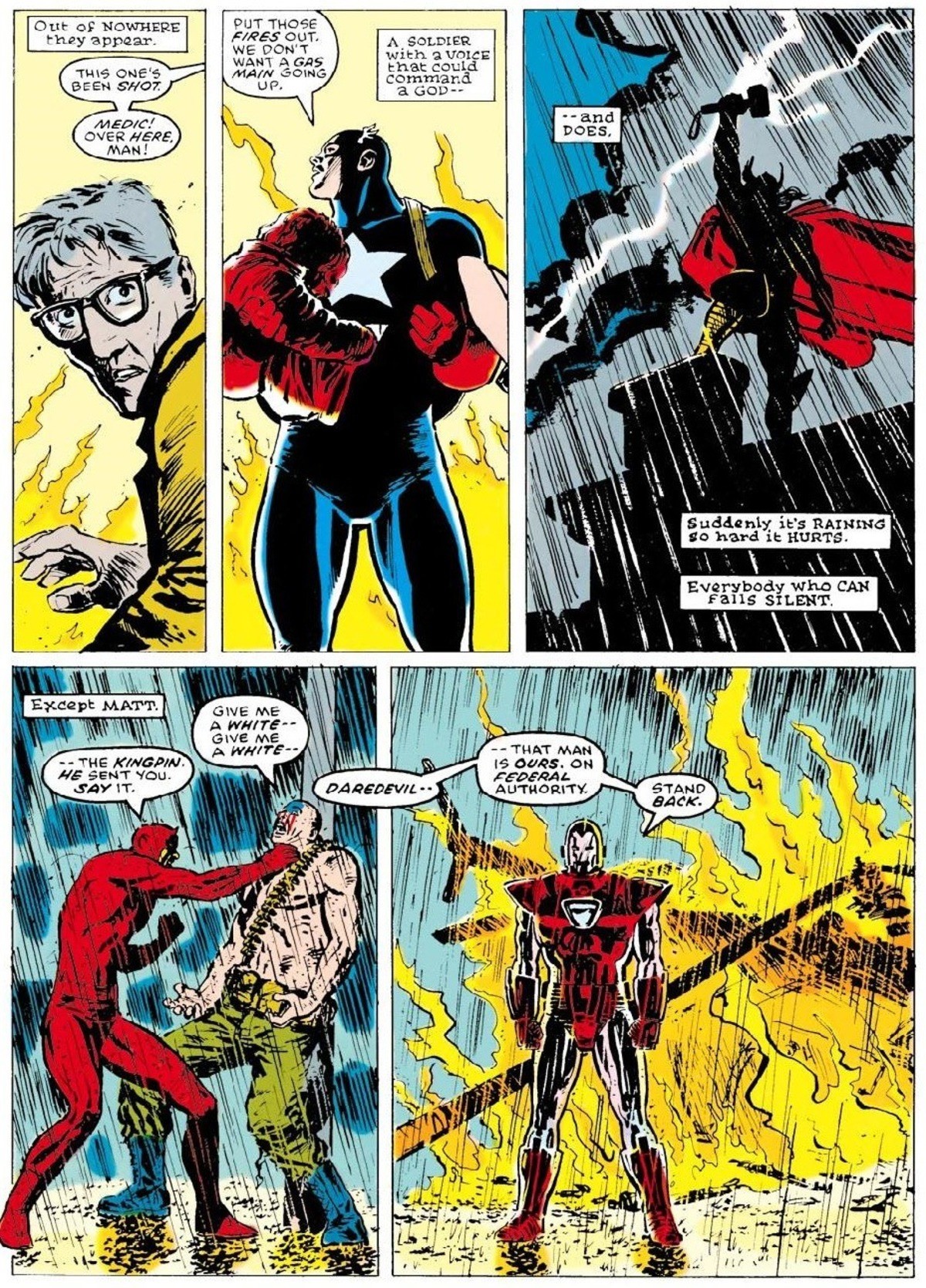 Daredevil vs Ironman