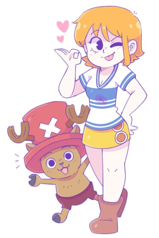 Nami and Chopper