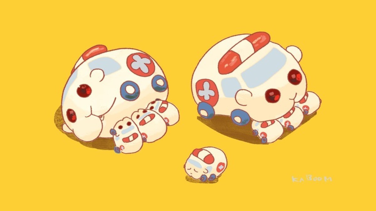 Pui Pui Molcar and babys