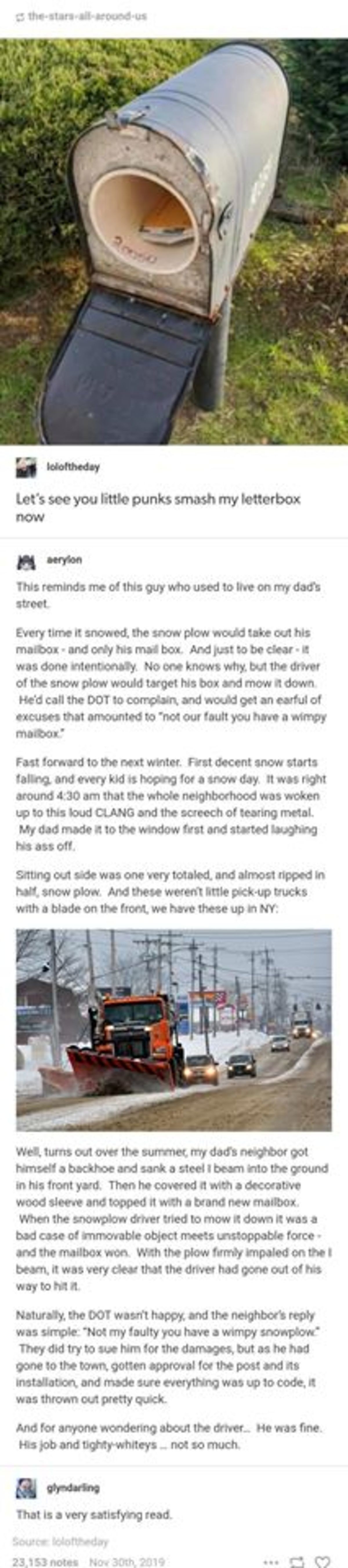 Unstoppable force vs immovable object.